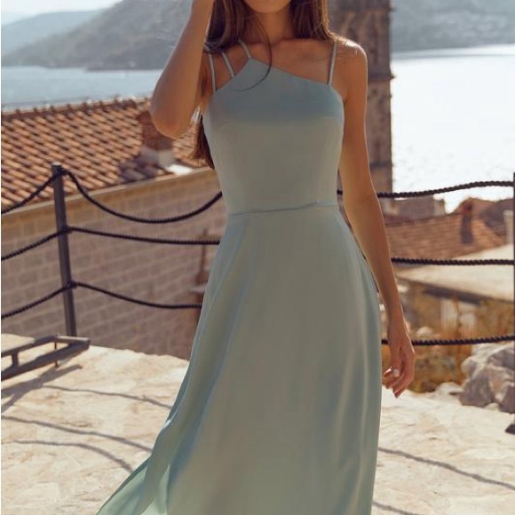 Gepur | Dresses | Gepur Mint Satin Summer Wedding Dress | Poshmark